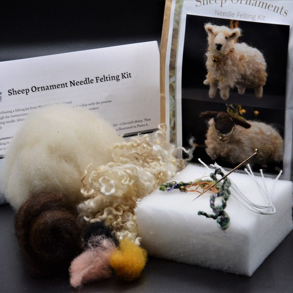Sheep Felting Kit - Etsy