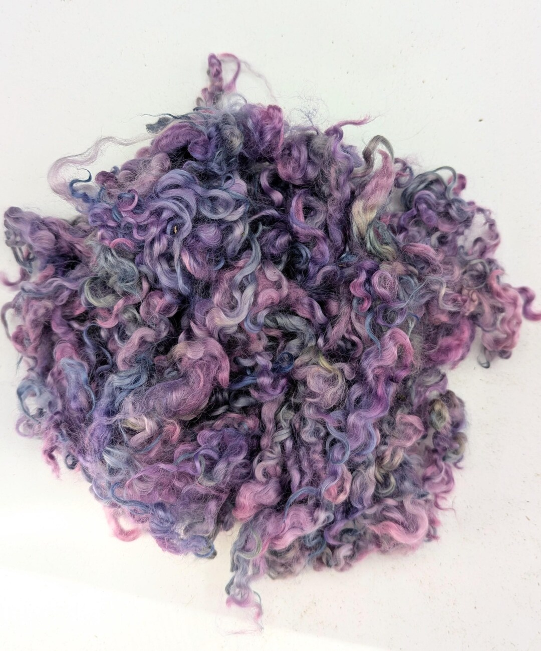 Lavender Fields Cotswold Wool Locks: Lustrous Felting Fiber - Etsy