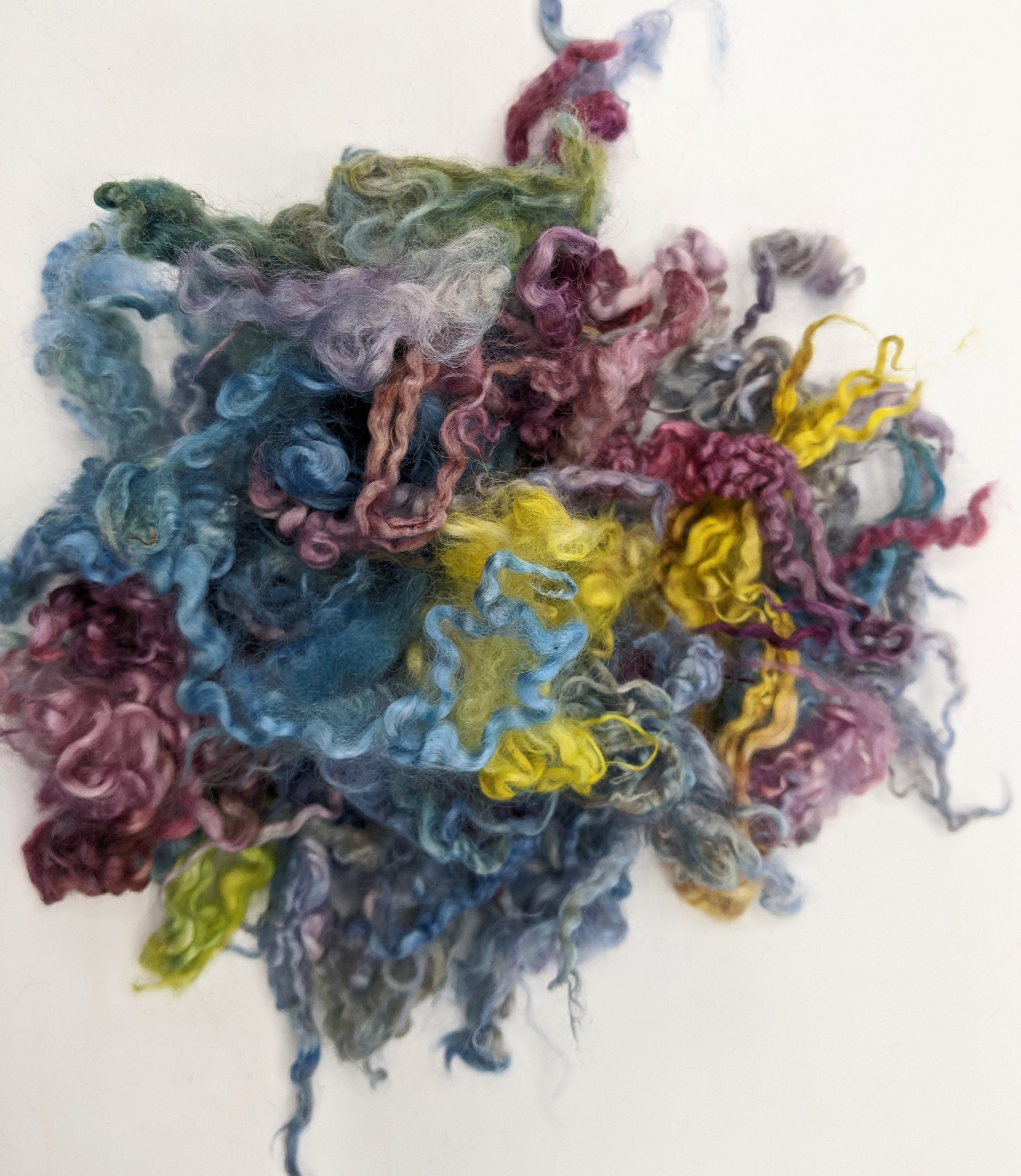 Groovy Cotswold Curly Wool Locks: Felting & Doll Making, 1oz - Etsy