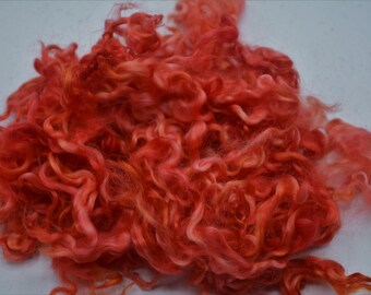 Curly White Cotswold Lock Wool, Felting Wool, Doll Making Wool, Ivory ...