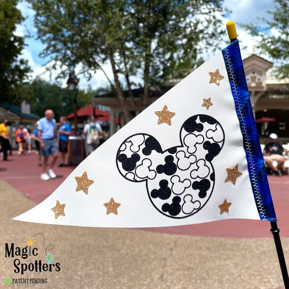 Mickey Mouse Flag Spotter for Stroller Wheelchair Scooter | Etsy