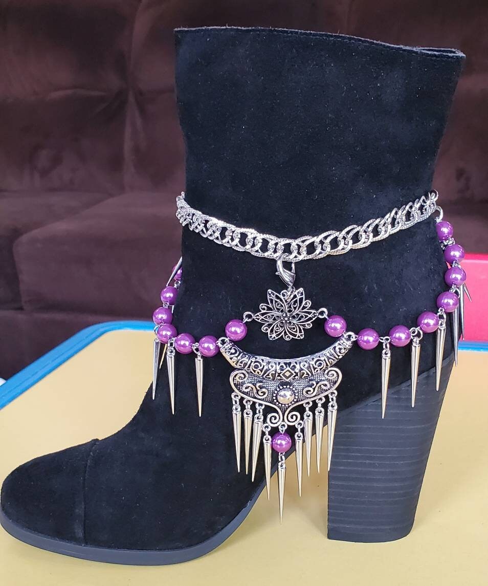 Boot Jewelry Wings Bling Boot Bling. Decorate Your Favorite - Etsy