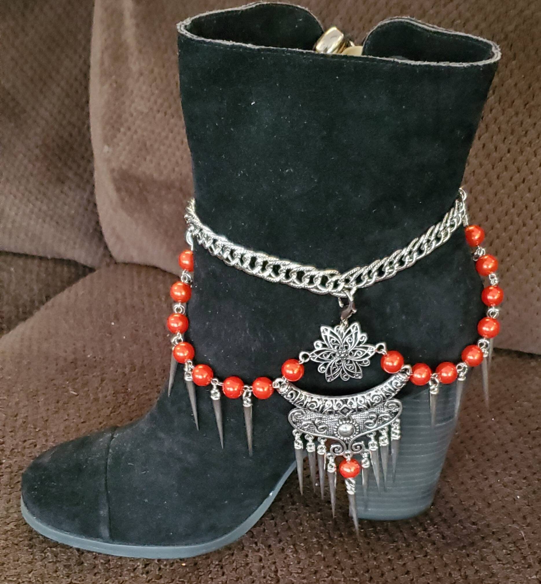 Boot Jewelry Wings Bling Boot Bling. Decorate Your Favorite - Etsy
