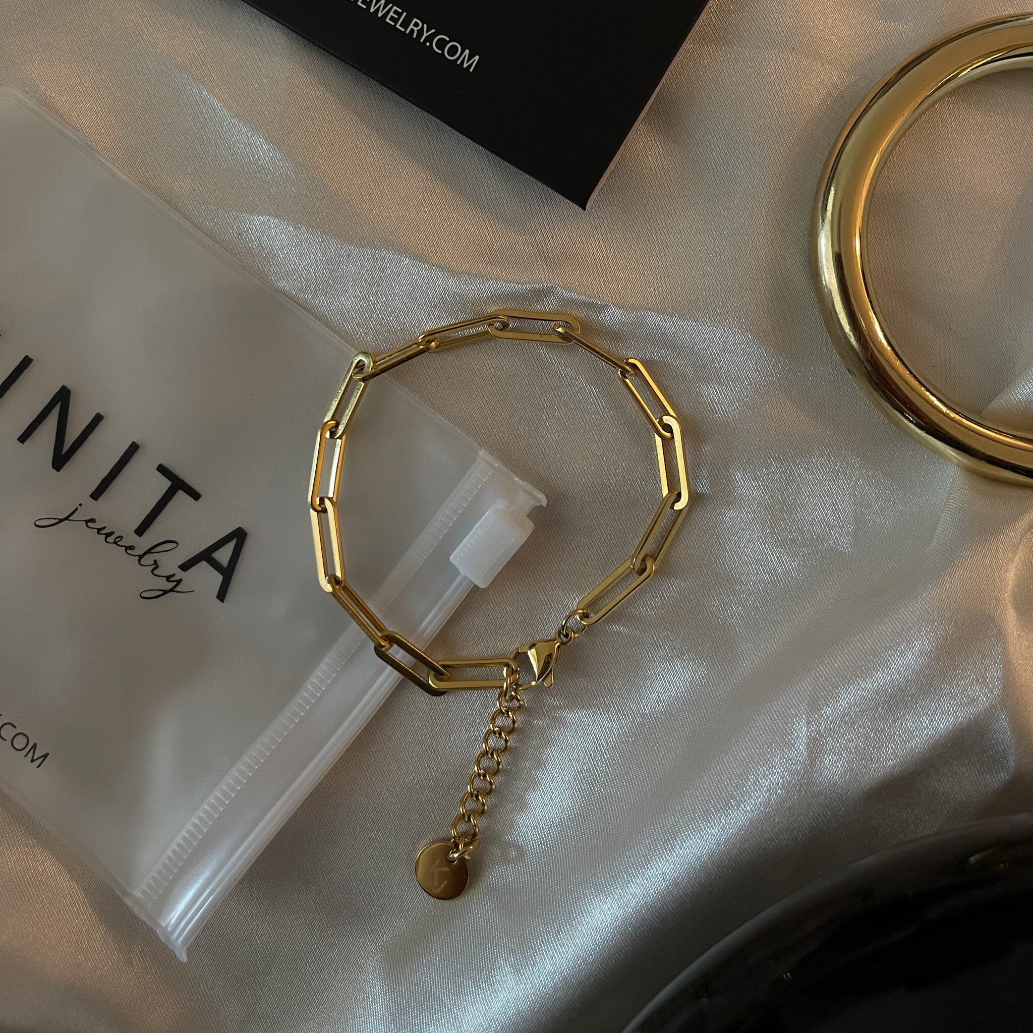 Link Chain Bracelet Stacking Bracelets Gold Paperclip Chain - Etsy Canada