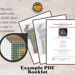 Under the Sanguine Moon Cross Stitch Pattern | Season of the Witch ...