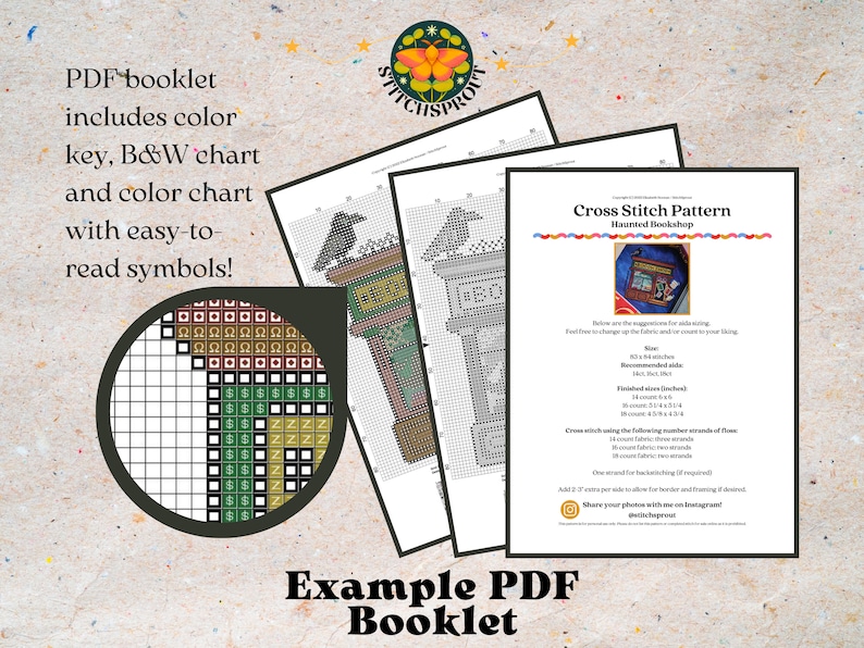 Under the Sanguine Moon Cross Stitch Pattern | Season of the Witch ...