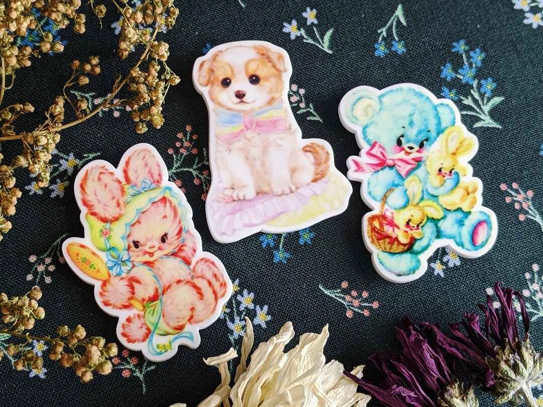 Kitschy Animal Needle Minder / Keeper - for Cross Stitch & Embroidery ...