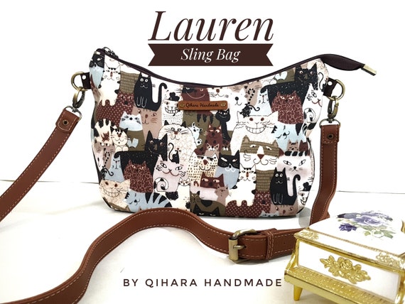 Lauren Cats Sling Bag - Etsy
