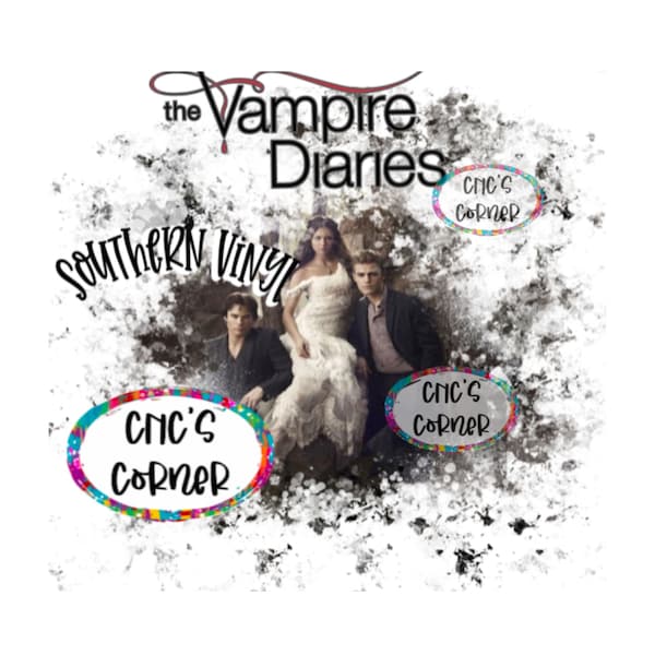 Vampire Diares Svg - Etsy