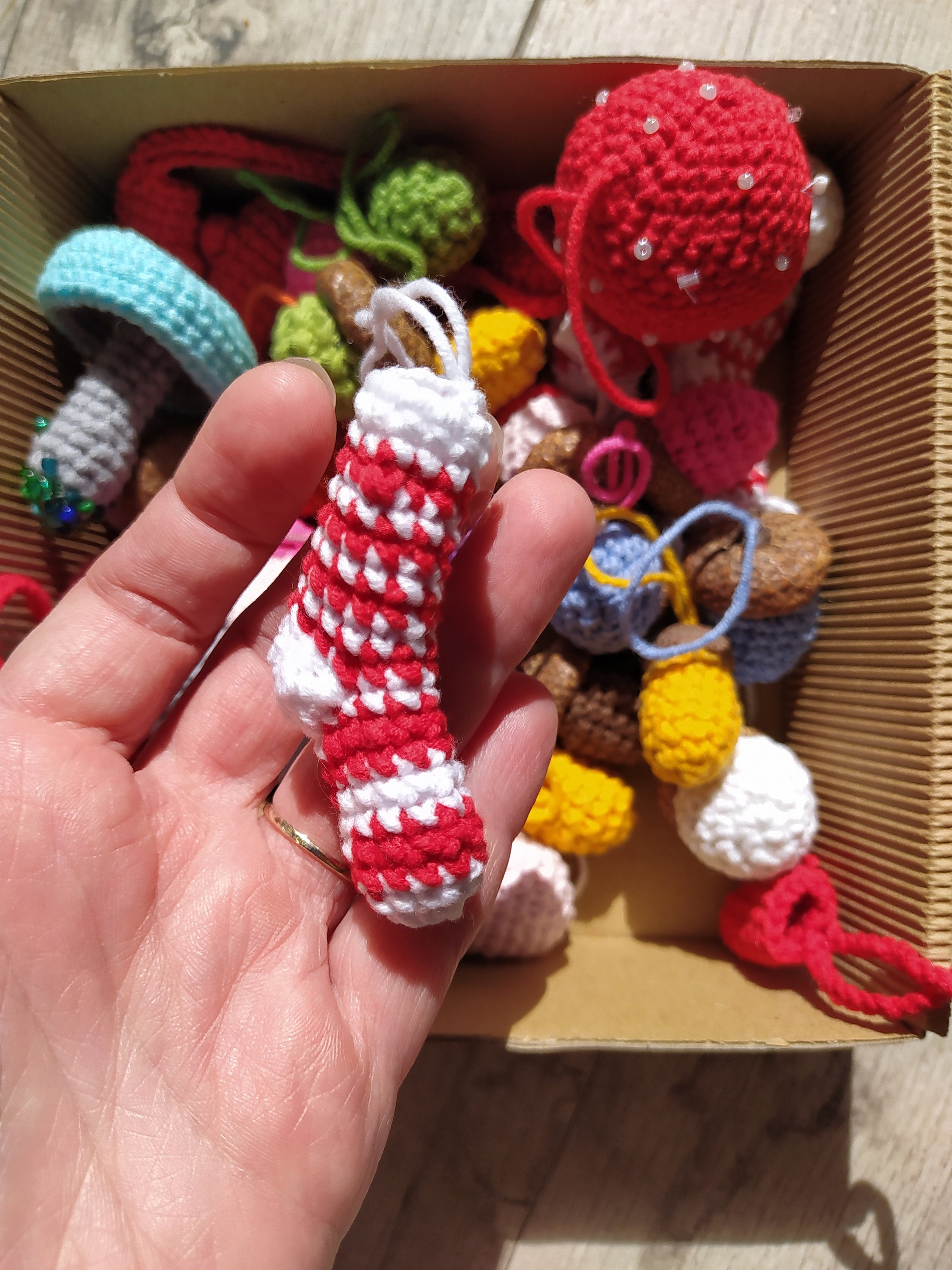 Blind Box Set of Crochet Christmas Ornaments Christmas Tree - Etsy