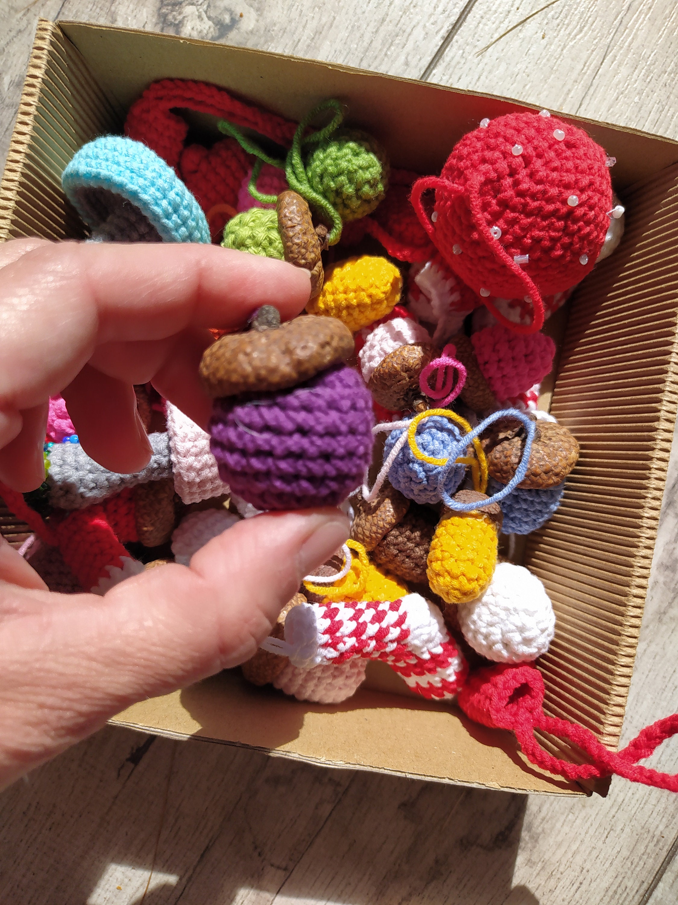 Blind Box Set of Crochet Christmas Ornaments Christmas Tree - Etsy