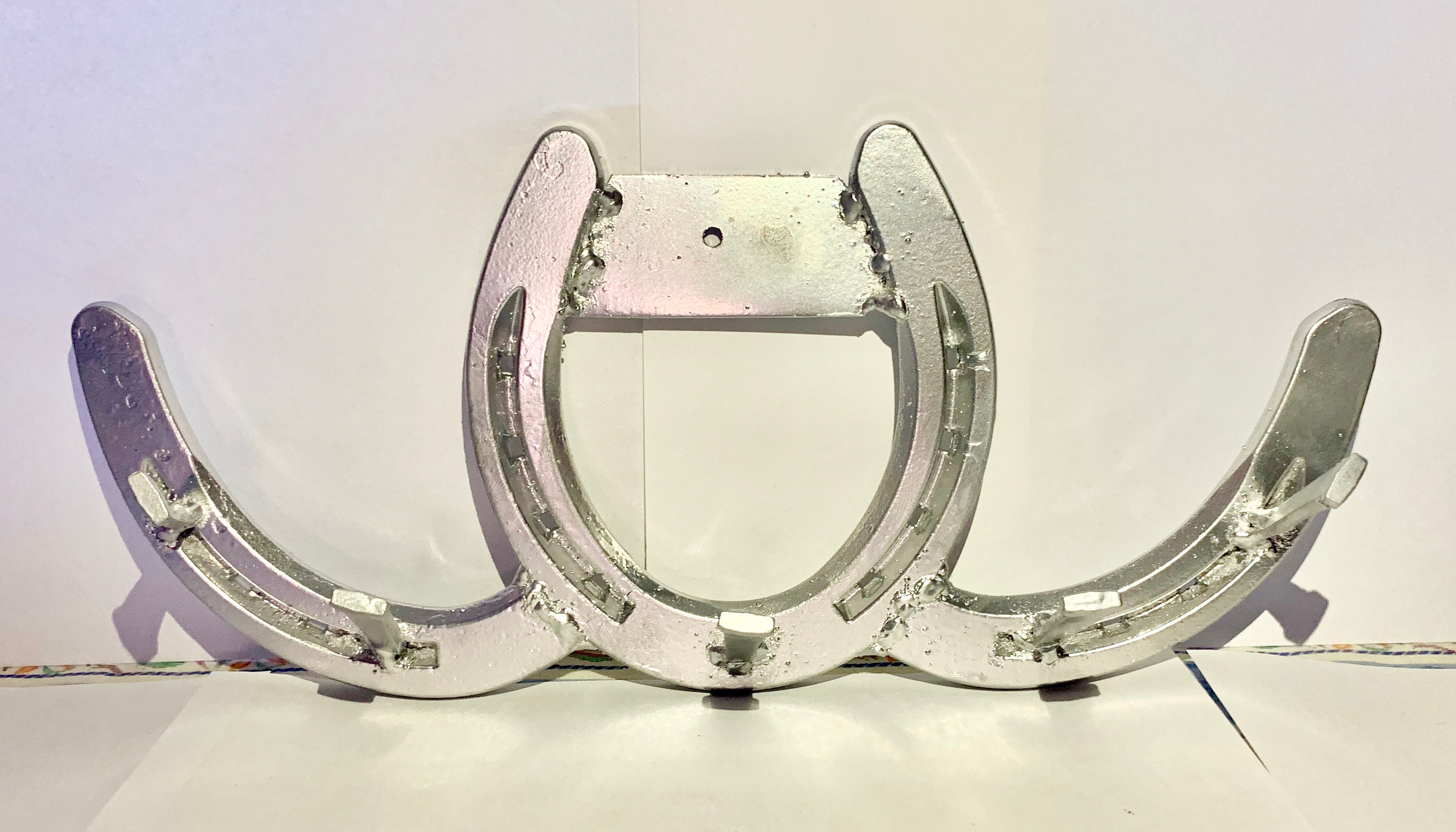 Handmade Horseshoe Key Holder | Etsy