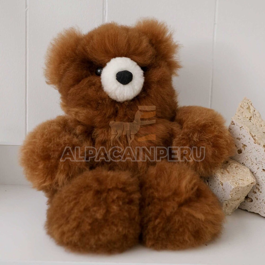 Alpaca Teddy Bear, Alpaca Teddy Bear, Teddy Bears, Alpaca Fur Teddy ...