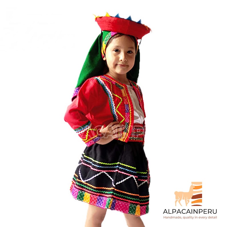 Traje tipico peruano Traje tipico Valicha para - Etsy España