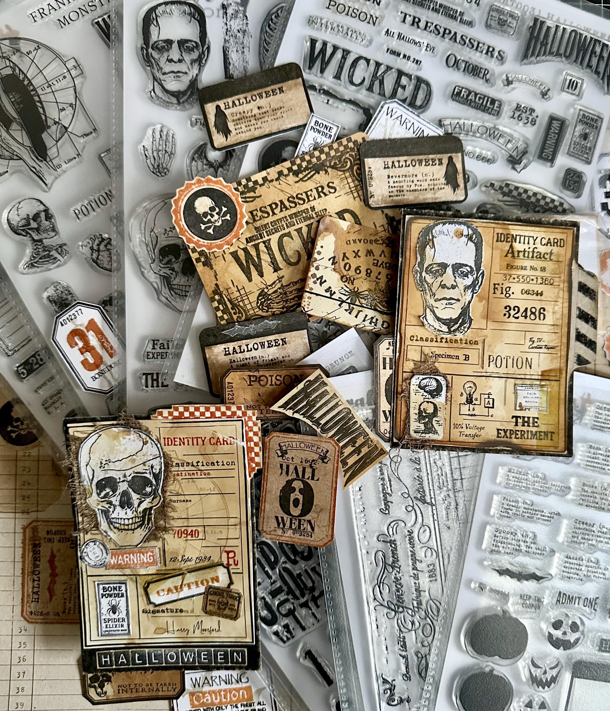 Crafty by Toni Definition A6 Stamp Set CBT0033 - Etsy