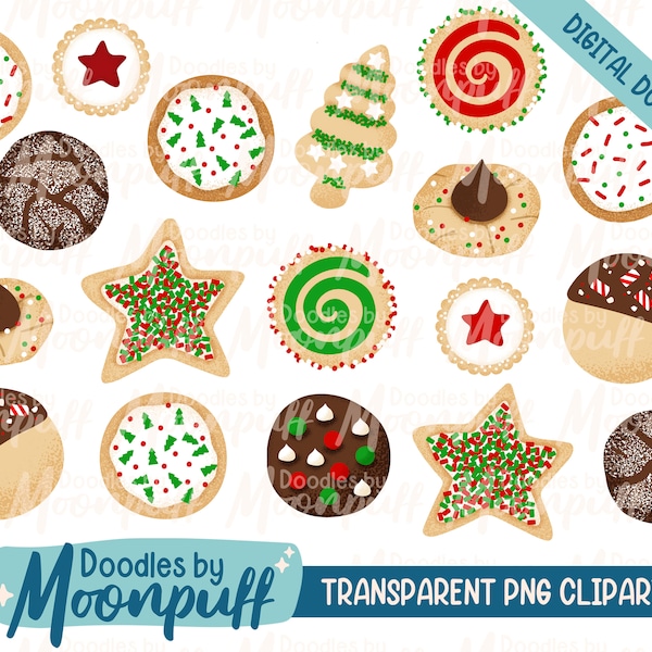 Sugar Cookie Clipart - Etsy