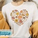 Autumn Heart in Muted Color Sublimation Design Cute Fall PNG - Etsy