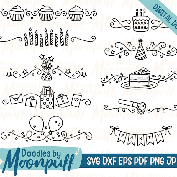 Clipart Dividers - Etsy