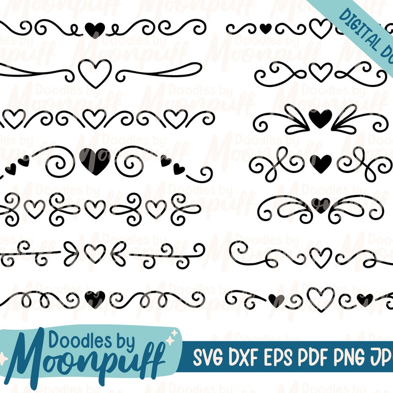 Doodle Dividers - Etsy