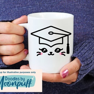 Kawaii Graduation Faces, Super Cute School Graduate Party Decor, 2020 ...