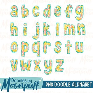 Citrus Rounds Doodle Alphabet Letters Transparent Pngs, Summer Fruit ...