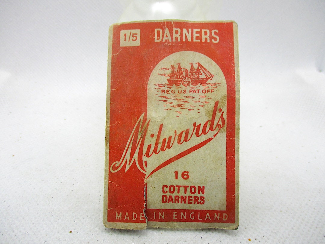 Vintage MILWARDS WAR PACK 16 Cotton Darners Made in England ~ 4 ...