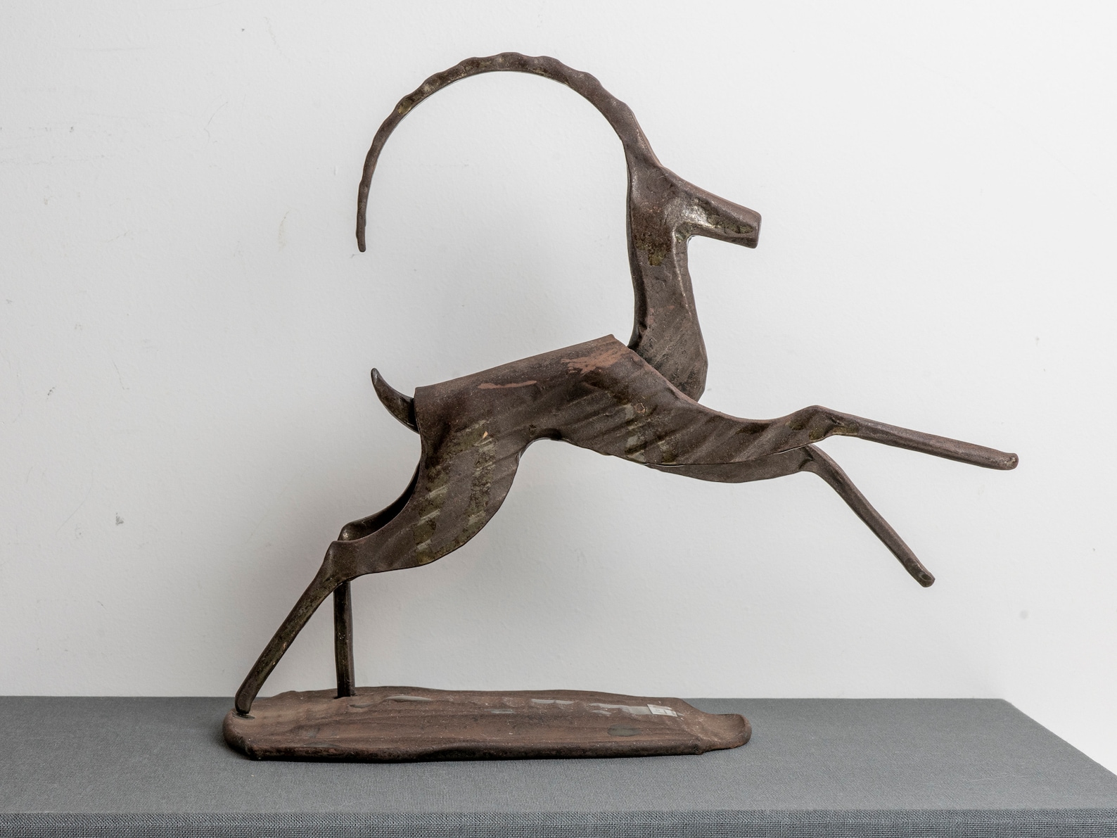 Vintage Metal Figure Ibex or Antelope Metal Sculpture Animal Motif - Etsy