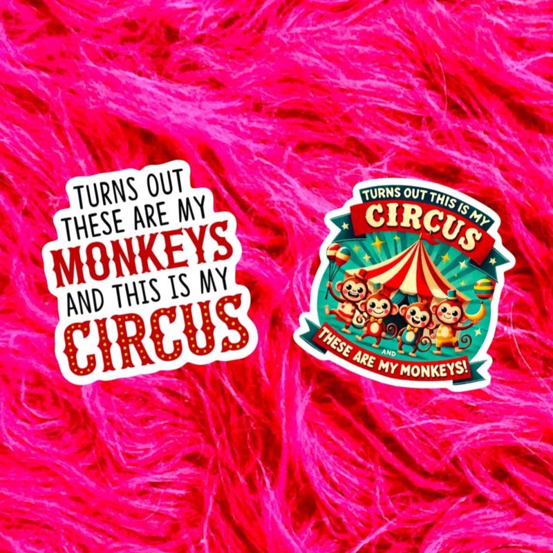 Vintage Circus Tag - Etsy