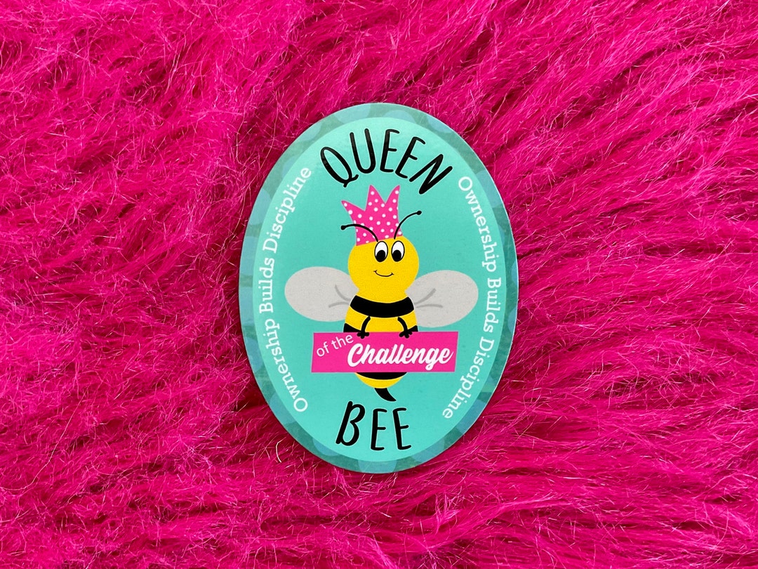 Challenge B Classical School Sticker, Queen Bee, Student Parent Gift ...