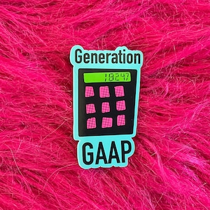 Accounting Stickers, CFO CPA Bookkeeper Sticker, Journal Entry Ebitda ...