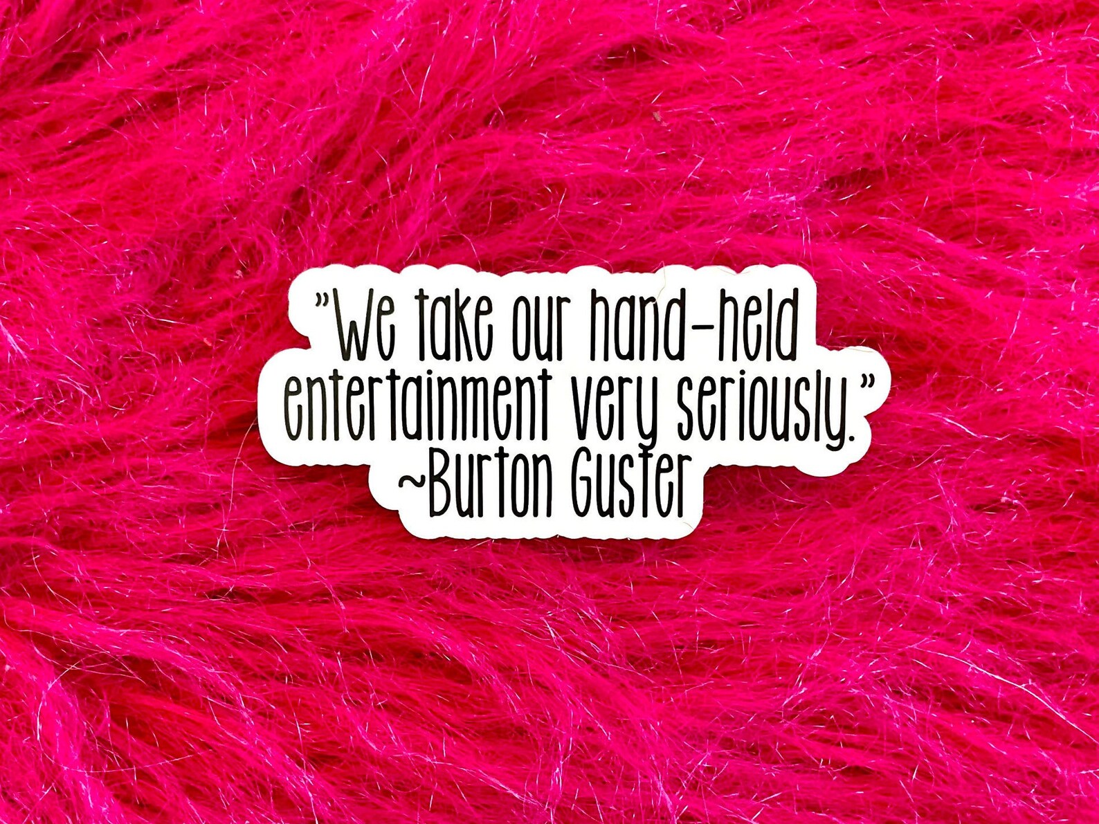 Psych TV Show Burton Guster Funny Quote Sticker We Take Our - Etsy