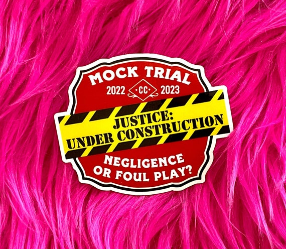 Mock Trial Sticker for Classical Schools Gift for Student - Etsy