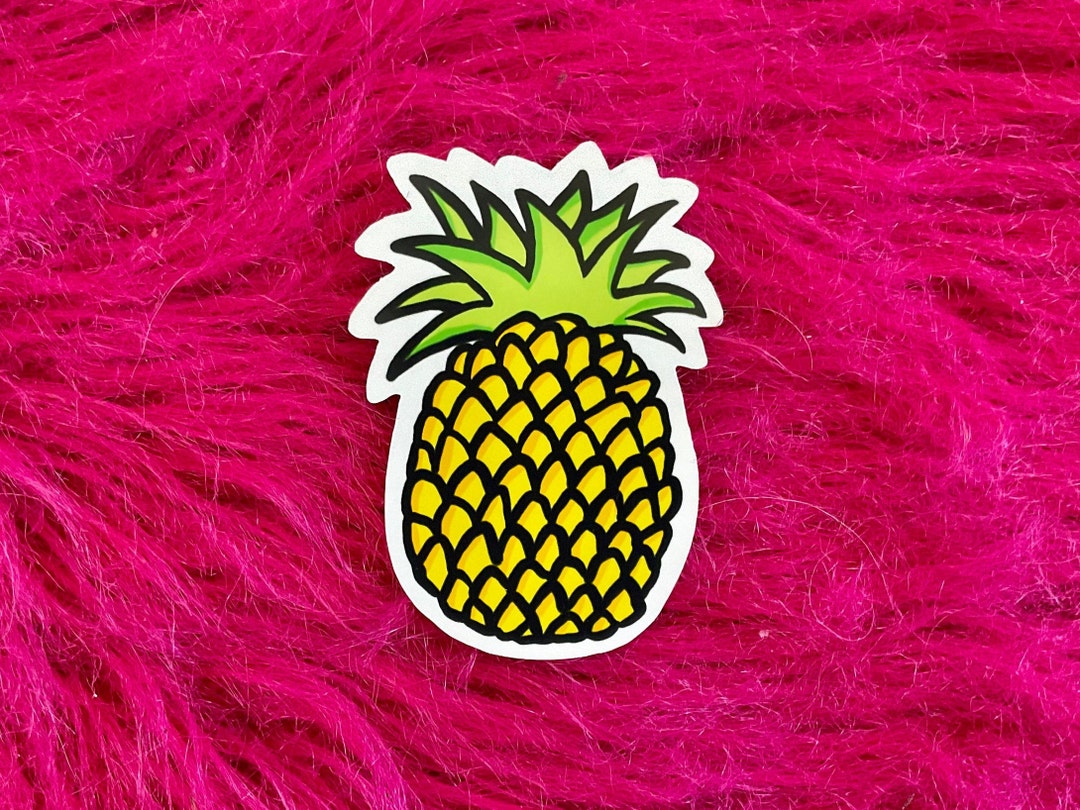 Psych TV Show, Pineapple Sticker, Shawn Spencer, Funny Sticker, Gift ...