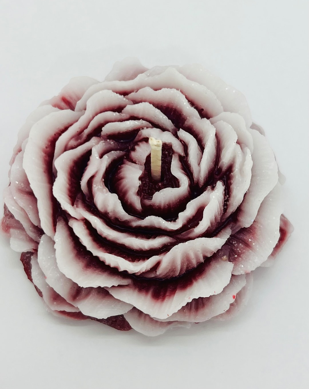 Flower Candles-peony Candles Beeswax Candles Flower Candles - Etsy