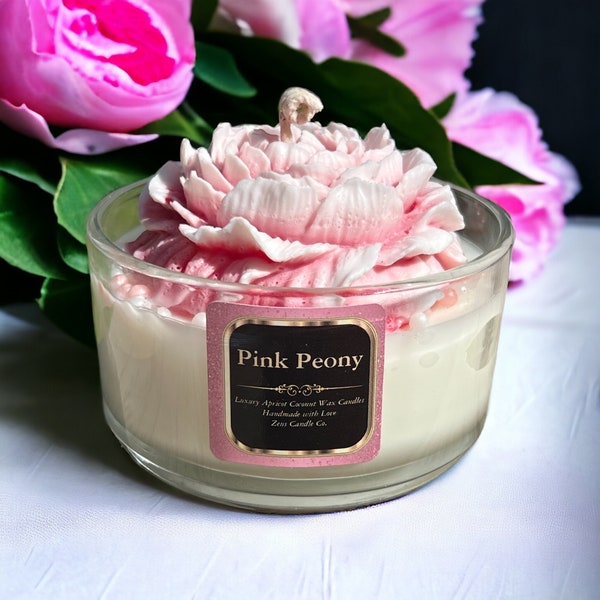 Pink Candle - Etsy