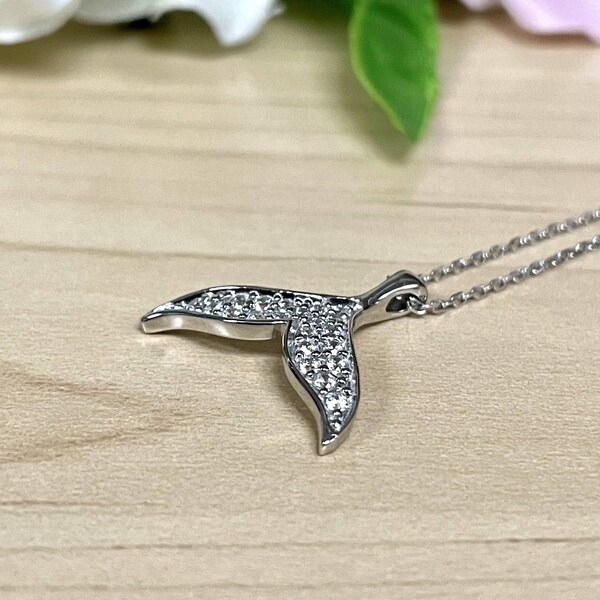 Whale Tail Pendant - Etsy