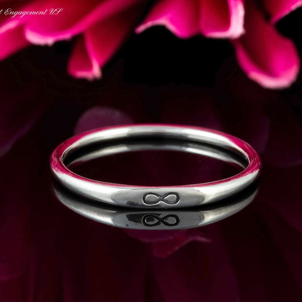 Infinity Symbol Ring - Etsy