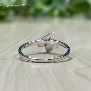 Paper Airplane Design Ring Solid 925 Sterling Silver Paper - Etsy