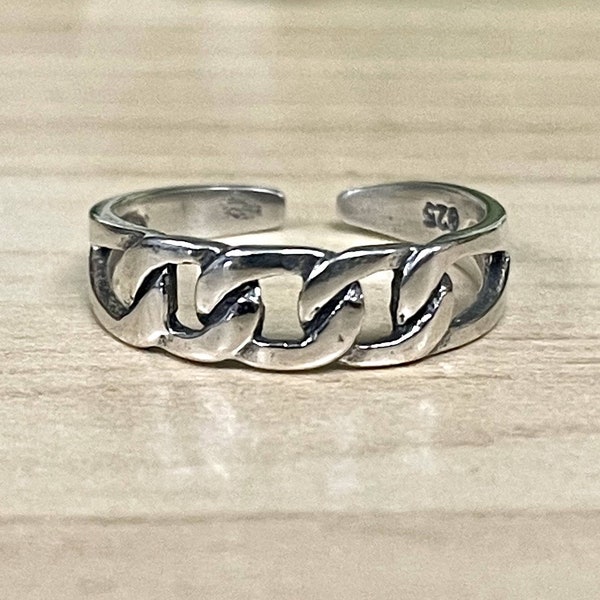 Chain Toe Ring - Etsy