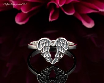 Angel Wings Ring | Etsy