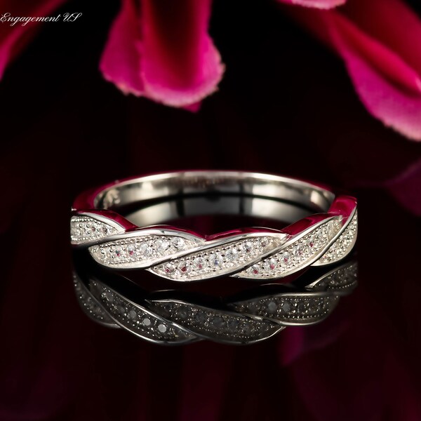 Twisted Wedding Band - Etsy