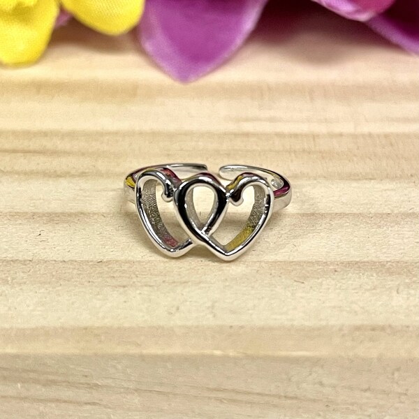 Heart Toe Ring - Etsy