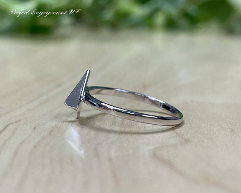 Paper Airplane Design Ring Solid 925 Sterling Silver Paper - Etsy