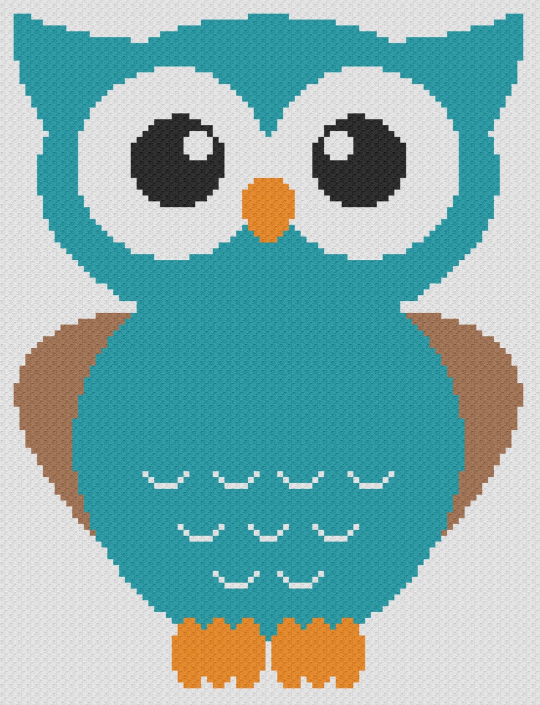 Wise Owl Mini C2C Graphgan Pattern Instant Download - Etsy