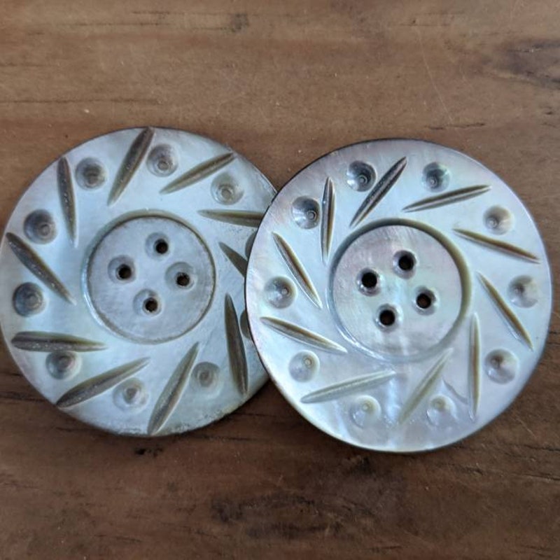Abalone Buttons - Etsy