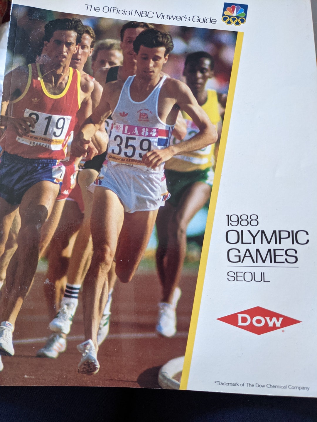 The Official NBC Viewer's Guide 1988 Seoul - Etsy