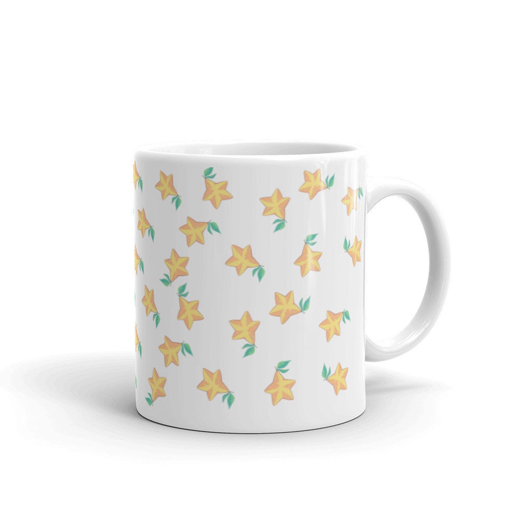 White Mug Kingdom Hearts Paopu Fruit - Etsy