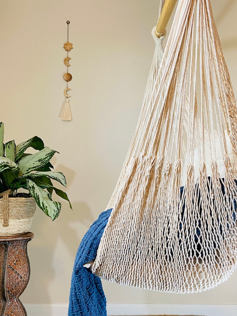 Boho wall hanging Boho wall decor Moon phase wall hanging | Etsy