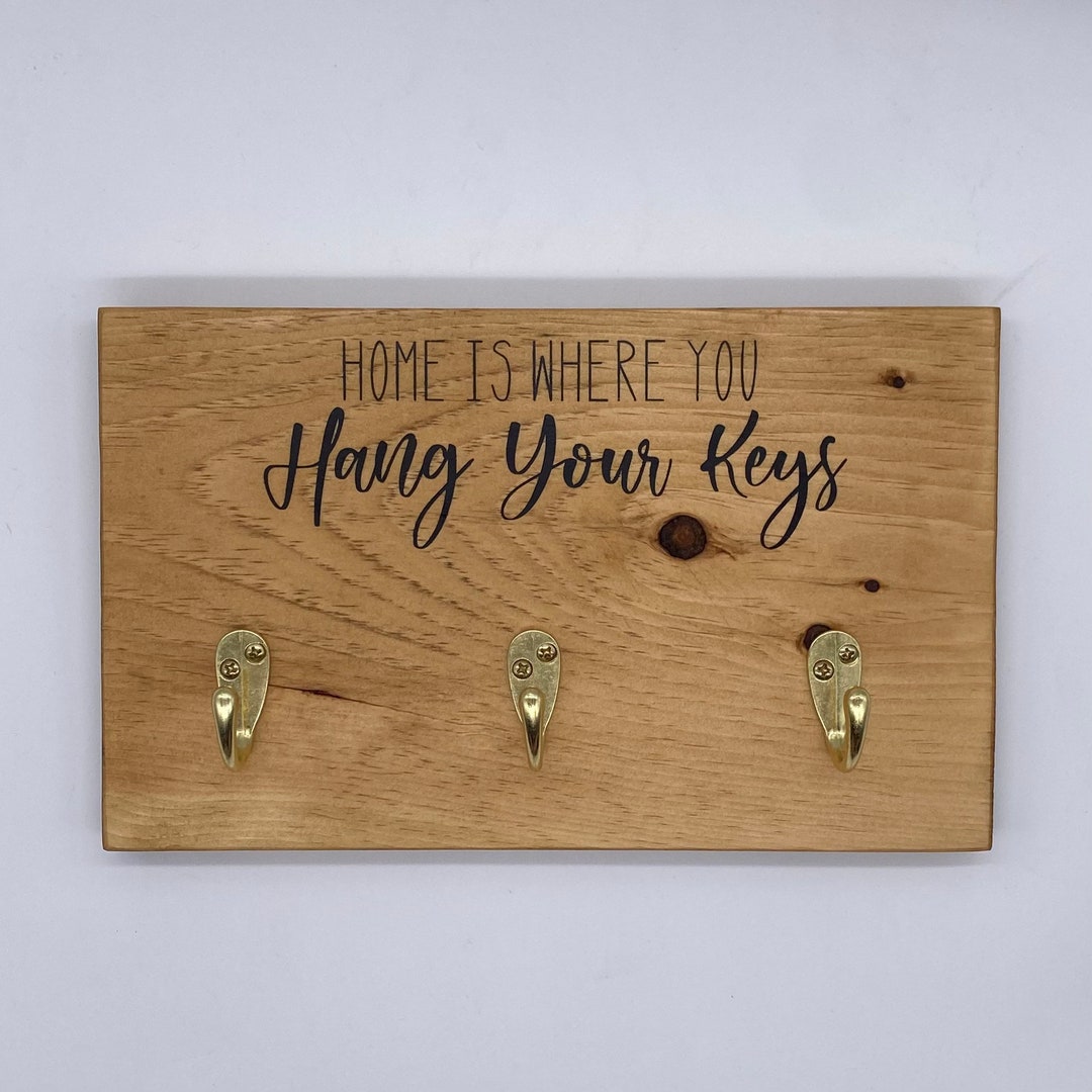 Home Key Holder | Key Rack | Car Key Hooks | New Home Gift | Key ...