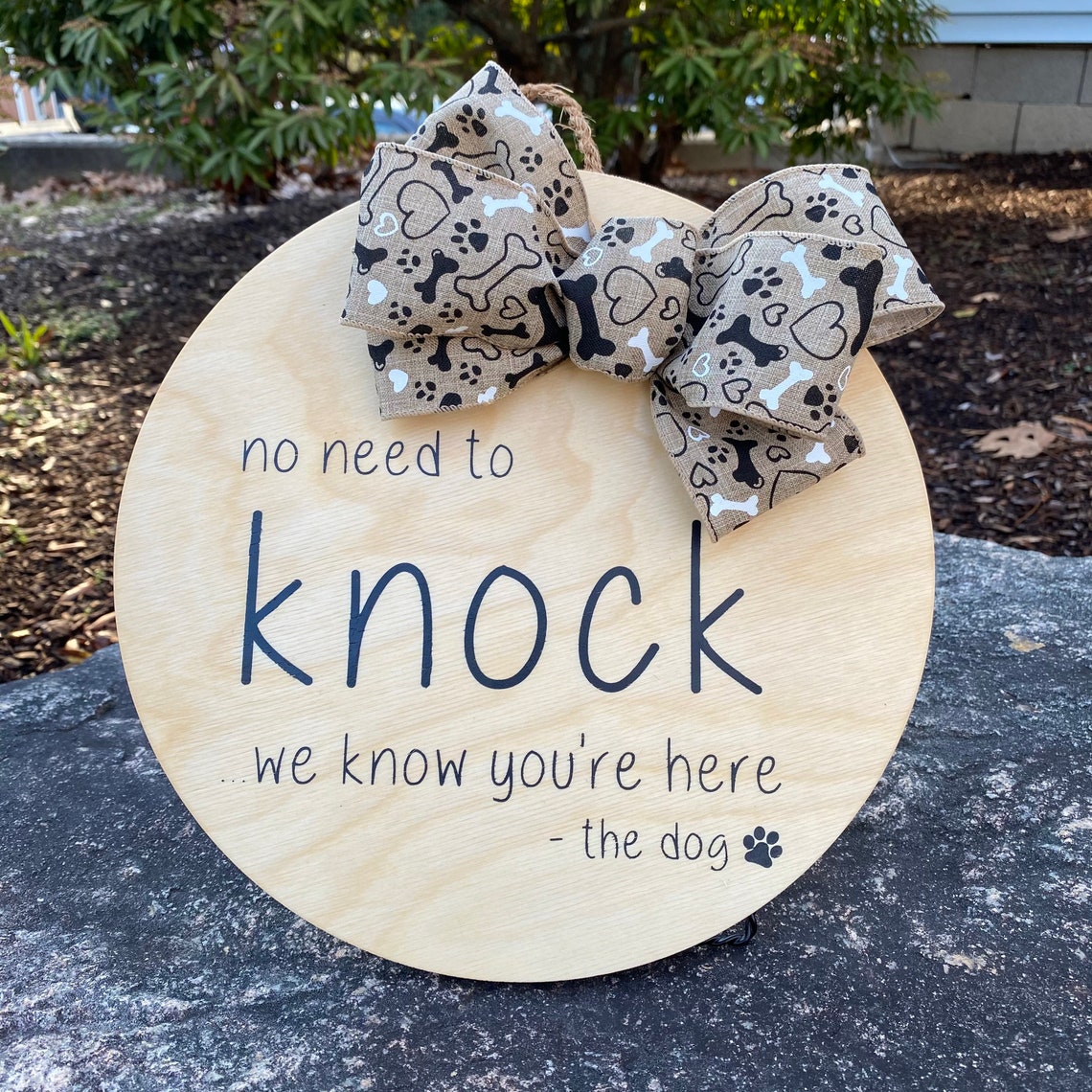 No Need To Knock We Know You're Here Front Door Decor | Etsy